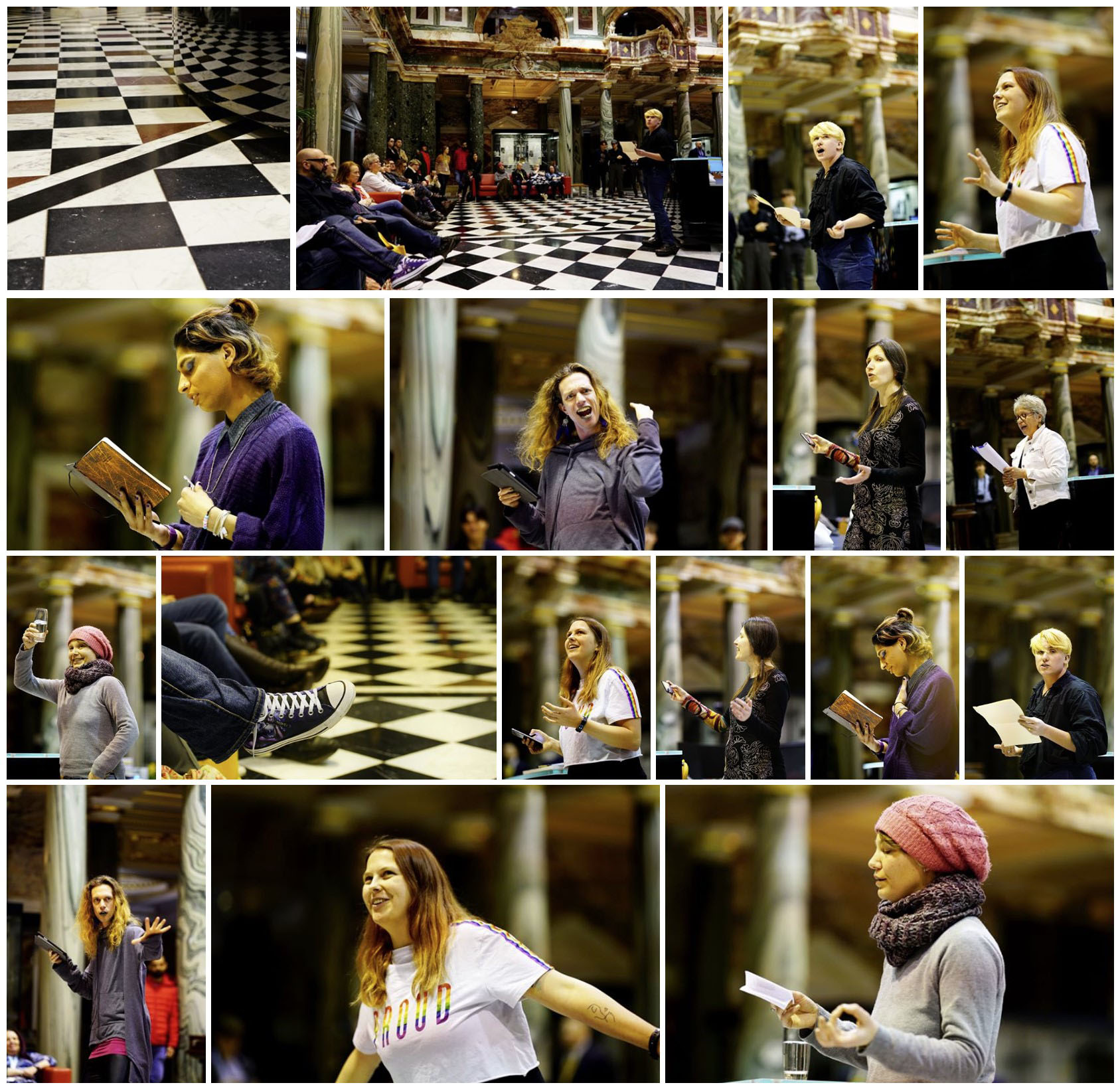 AVIVA LGBT History Month Poetry at Marble Hall | Katy Jon Went